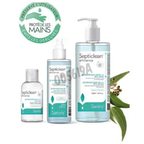 Septiclean - hydroalcoholic disinfectant gel - spray bottle 50 ml