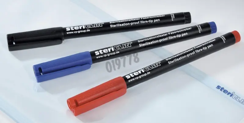 MARQUEUR PERMANENT POINTE FINE 0,6mm NOIR x10 - Matériel de laboratoire