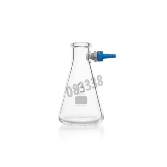 FILTER FLASK WITH ERLENMEYER FLASK AC SET ASSEMBLY KECK 500ML X10