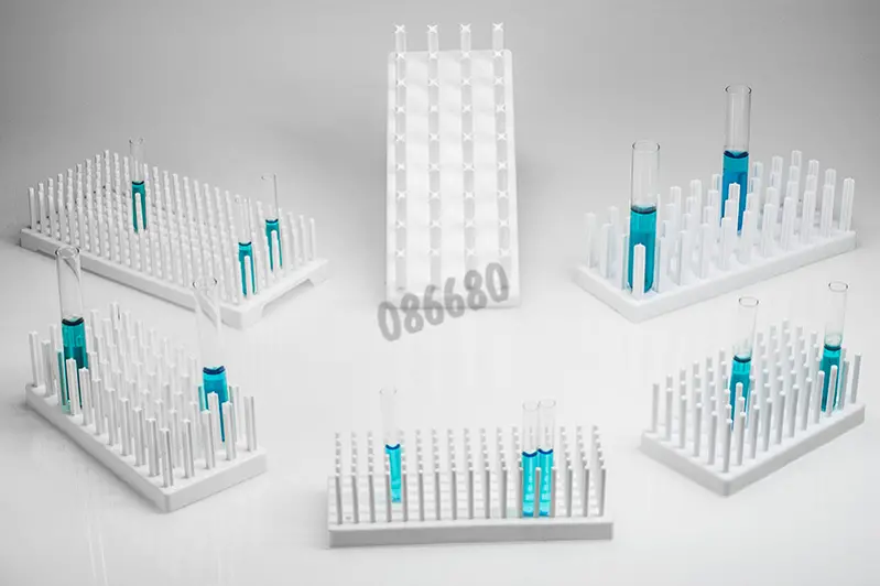 Pin rack for 24 tubes ø 25 - 30 mm
