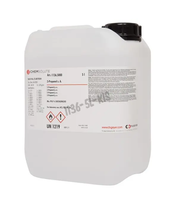 2-PROPANOL P. A., ACS, ISO, PH. EUR. MIN. 99,8% 5L - Matériel de ...