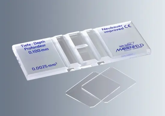 CELLULE NEUBAUER IMPROVED TYPE PETROFF 0,01MM - Matériel de laboratoire