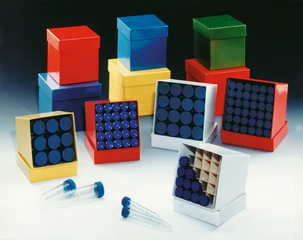 CellBox - Maxi 15 ml - 6 x 6 Fächer, 148 x 148 x 128 mm - Labormaterial