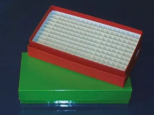 EPPI - PCR A 0,2 ml "long" - 16 x 32 Places, 136 x 268 x 25 mm
