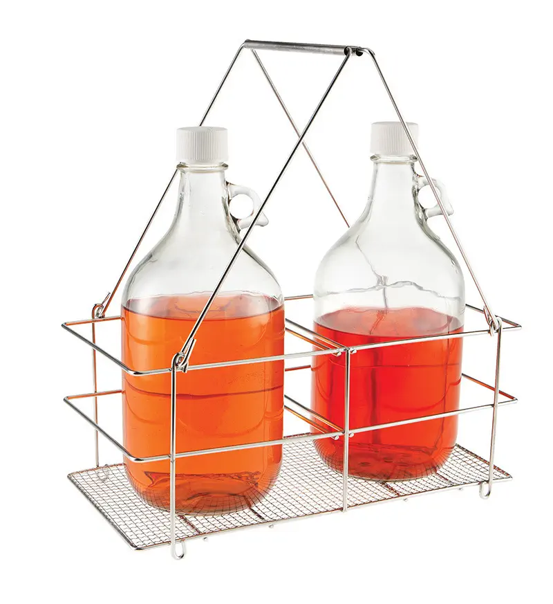 PORTOIR POUR 2 BOUTEILLES DIAM 170mm 370x180x380mm** - Matériel de ...