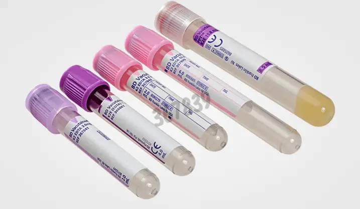VACUTAINER PET STERILE TUBE 4lk EDTA K2 HEMOGARD VIOLET CAP x100