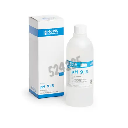 SOLUTION TAMPON PH 9,18, BOUTEILLE 1l - Matériel de laboratoire