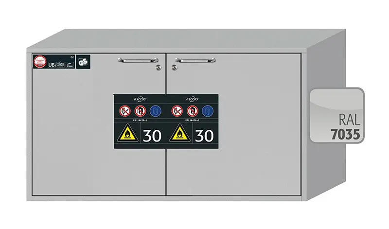30 minute fire resistant underbench cabinet, F30.60.110-2S