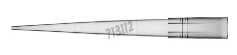 Non filter tip 1000 µl on ClearLine® refill system for hinged lid rack ...