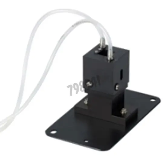 Cuvette support with adjustable optical path from 10 to 100 mm