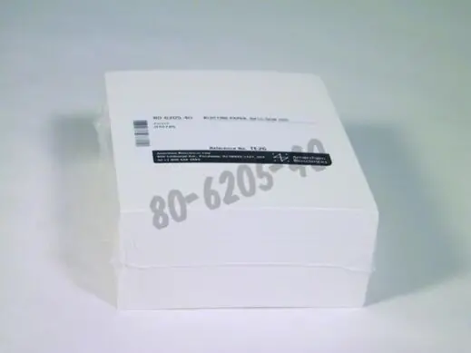 BLOTTING PAPER 9X10,5cm x 50 - Matériel de laboratoire