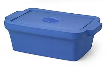 BAC GLACE AVEC COUVERCLE 4l BLEU - Matériel de laboratoire