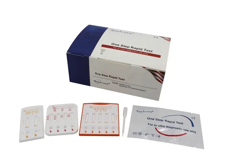 Test in card per la determinazione simultanea qualitativa di 5 droghe ...