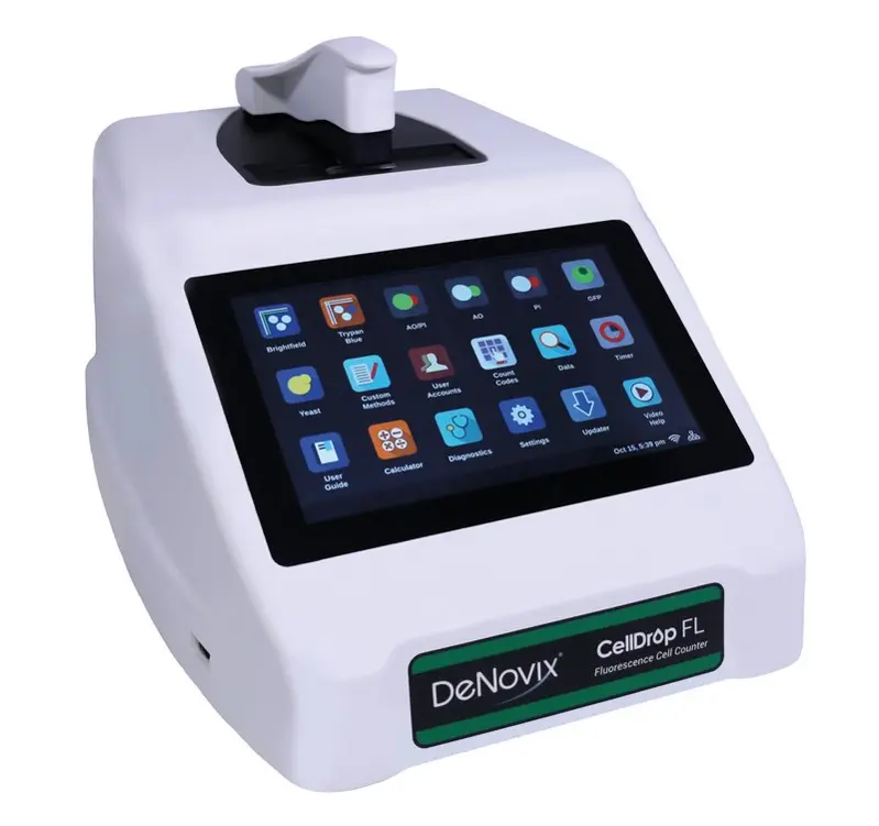Dual Fluorescence + Brightfield Cell Counter //Category: Photometers