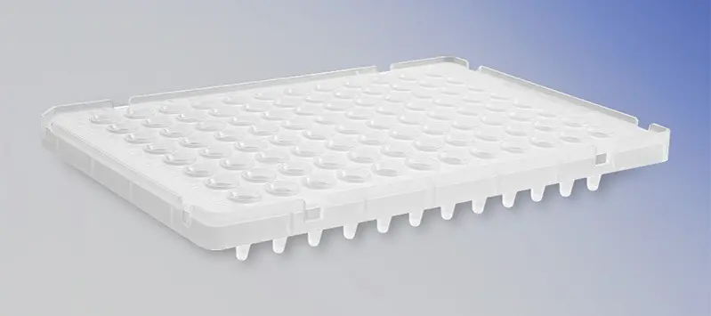 96-well plate, semi-skirted