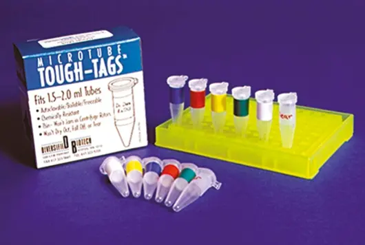 "Tough - Tags" - Label for Microcentrifuge tube for Tubes 0,5 ml, 24 x ...