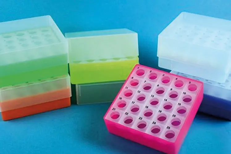 Cryoboxes 5x5 places - natural