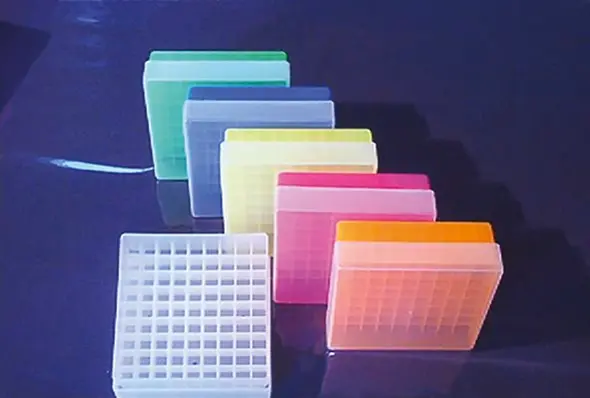 Economy - Cryobox Serie with telescopic cap, Box without grid - fluo ...