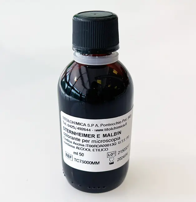 Colorante per microscopia Sternheimer e Malbin 50 ml - Strumentazione ...